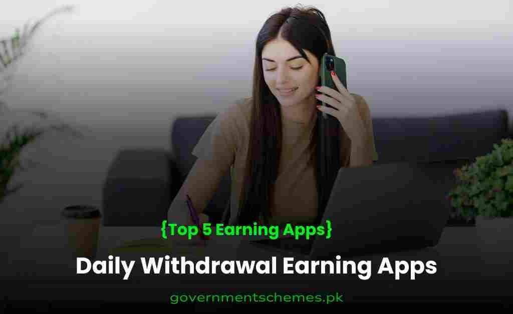 Top 5 Daily Withdrawal Earning Apps In Pakistan {PKR 1K-5K ...