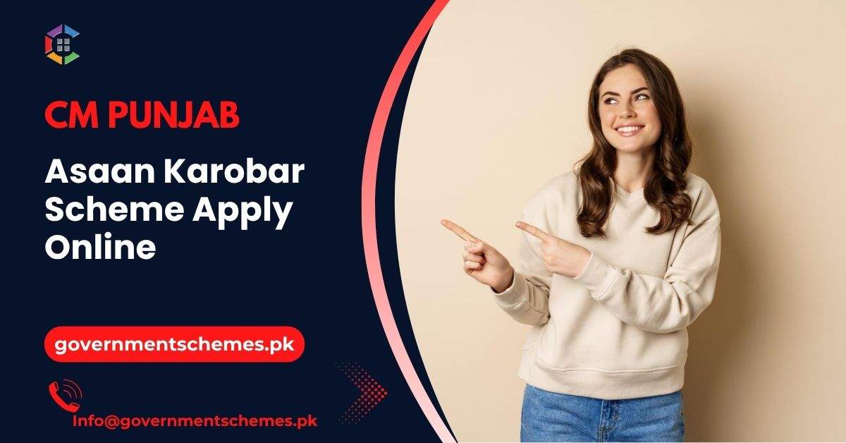 CM Punjab Asaan Karobar Scheme Apply Online