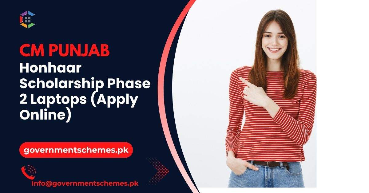 Honhaar Scholarship Phase 2 Laptops (Apply Online)