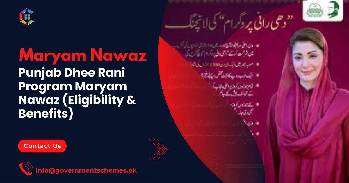 Punjab Dhee Rani Program Maryam Nawaz (Eligibility & Benefits)