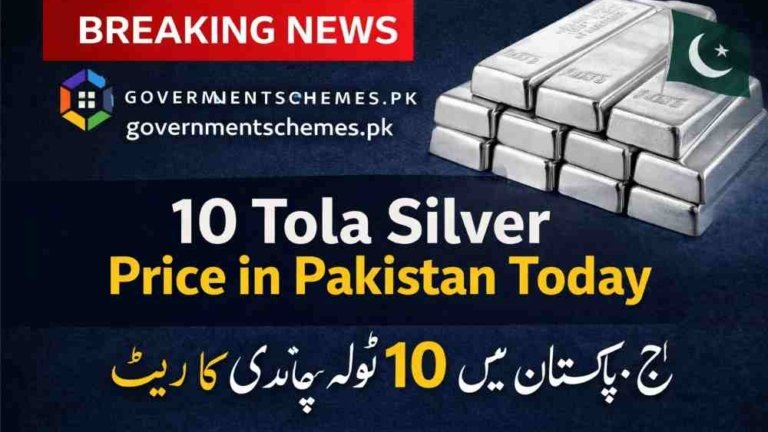 10 Tola Silver Price In Pakistan Today Government Schemes