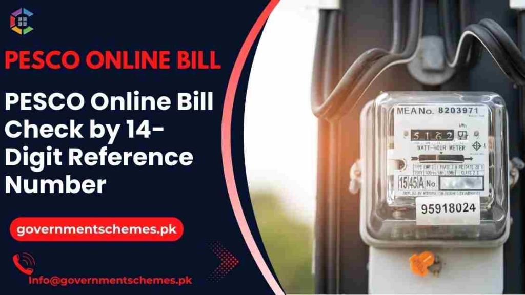 PESCO Online Bill Check By 14-Digit Reference Number