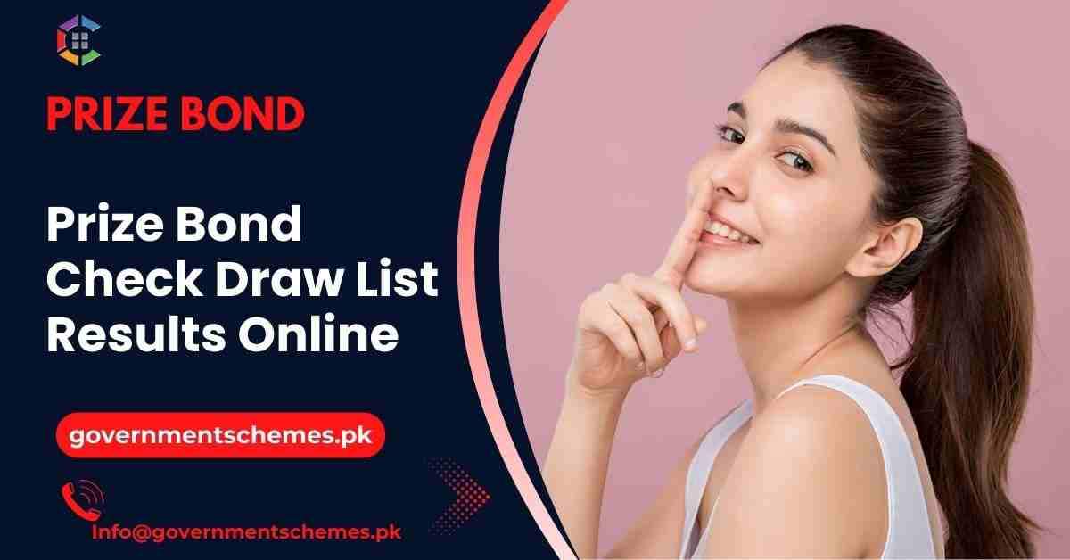 Prize Bond Check Draw List Results Online